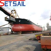 China 300 Ton River Sand Transportation Barge with Belt Conveyer High Capacity and Superior for sale