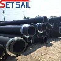 China Flange Connection Sea Sand Transport Pipeline Cutter Suction Dredger Discharge Pipe for sale
