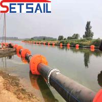 China Flange Connection Sea Sand Transport Pipeline Cutter Suction Dredger Discharge Pipe for sale