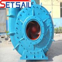 China Wheel Bucket Dredger Mud Pump with High Mounting Height and Single Suction Impeller for sale