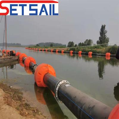 China HDPE Pipe for Dredging Sand Project Diameter 720mm Round and Design for sale