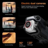 China K6Max Foldable FPV Drone with 80-100m Control Distance, 14min Flight Time and 4-Side Obstacle Avoidance for sale