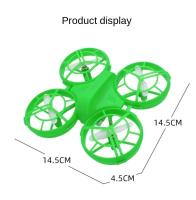 China ED02 DIY Education Drone with 80M Control Range, 3.7V 600mAh Battery and 6-Minute Flight Time for sale