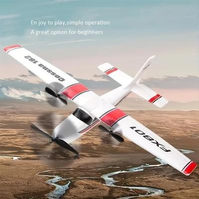 China DIY FX-801 EPP Foam RC Glider Cessna 182 40g 150m Control Drone Model for sale