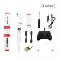 China DIY FX-801 EPP Foam RC Glider Cessna 182 40g 150m Control Drone Model for sale