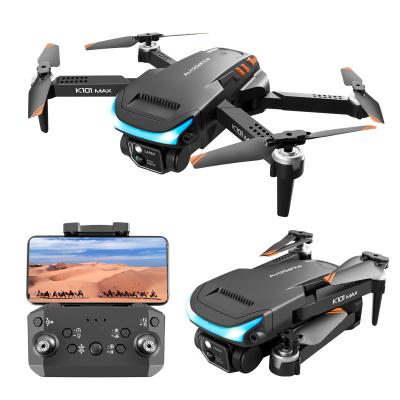 China Plastic Black Gray K101 Max Drone 4k Camera Optical Flow Obstacle Avoidance Drone With HD Camera for sale