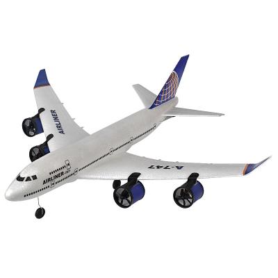 China 2.4G RTF Simulation 747 Airbus A380 Remote Control Airplane Toy RC Plane 52cm Wingspan for sale