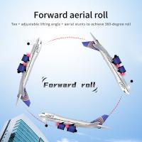 China 2.4G RTF Simulation 747 Airbus A380 Remote Control Airplane Toy RC Plane 52cm Wingspan for sale