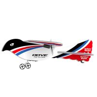 China 2.4G 3-Channel RC Dove Plane Toy with 246mm Wingspan and 80m Control Range - Remote Control Glider Jet for sale