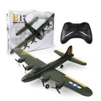 China 4 Channels Fx817 Remote Control Foam Aircraft Fixed Wing Model Glider B17 Bomber Toy Aircraft Package Includes USB Cable for sale