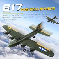 China 4 Channels Fx817 Remote Control Foam Aircraft Fixed Wing Model Glider B17 Bomber Toy Aircraft Package Includes USB Cable for sale