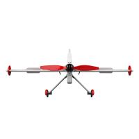 China Electric Power Source A550 Mini RC Airplane 7.4V 650mAh Battery 10min Flight Time 6-Axis Gyro 5-Channel Control for sale