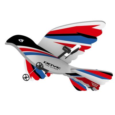 China 2.4GHz 2CH RC Flying Bird Toy MPP Foam Airplane 80m Range Beginner Skill Level for sale