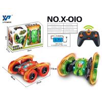 China X-010 RC Mini Stunt Car 2.4GHz Remote Control with 50m Range and 18min Play Time for Kids for sale