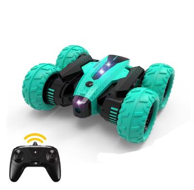 China S-015 4WD 360 Degree Rotation RC Stunt Car with 2.4GHz Remote Control 50m Range and 3.7V 600mAh Battery for sale