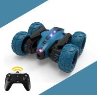 China S-015 4WD 360 Degree Rotation RC Stunt Car with 2.4GHz Remote Control 50m Range and 3.7V 600mAh Battery for sale