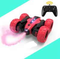 China S-015 4WD 360 Degree Rotation RC Stunt Car with 2.4GHz Remote Control 50m Range and 3.7V 600mAh Battery for sale