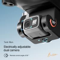 China BLACK S116 Professional GPS Drone with 4K Camera 10-15min Flight Time 3.7V 400mAh Battery for sale