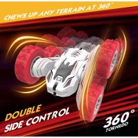 China X-013A 2.4G Stunt Double-Sided RC Car with 50m Range and 3.7V 500mAh Battery for All-Terrain Adventure for sale