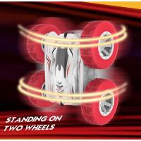 China X-013A 2.4G Stunt Double-Sided RC Car with 50m Range and 3.7V 500mAh Battery for All-Terrain Adventure for sale