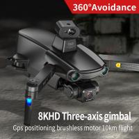 China Firelap S802 Drone 8K Camera 3 Axis Gimbal 360 Obstacle Avoidance Brushless GPS RC Quadcopter for sale