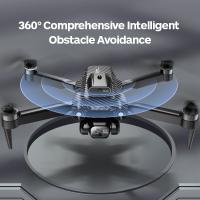 China A13 Mini Drone 4k Dual Camera Obstacle Avoidance Optical Flow Foldable Wifi Brushless Motor Dron Quadcopter Toy Foldable for sale