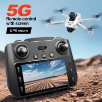 China Plastic S159 5G WiFi FPV GPS Quadcopter Drone 4K HD Dual Cameras 25 Minute Flight Obstacle Avoidance RC Drone for sale