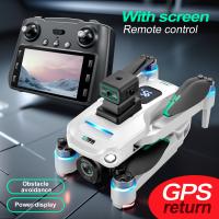 China Plastic S159 5G WiFi FPV GPS Quadcopter Drone 4K HD Dual Cameras 25 Minute Flight Obstacle Avoidance RC Drone for sale