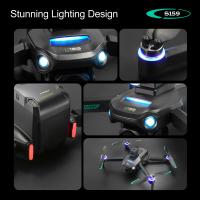 China Plastic S159 5G WiFi FPV GPS Quadcopter Drone 4K HD Dual Cameras 25 Minute Flight Obstacle Avoidance RC Drone for sale