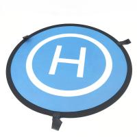 China Orange Blue Drone Landing Pad Waterproof Platform for 55cm Drones and RC Quadcopters for sale