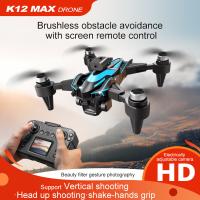 China K12 Brushless Drone with 3 Cameras 4K Infrared Obstacle Avoidance Optical Flow Quadcopter for Adults for sale