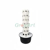 China Aeroponic Tower 49 Pots Vertical Farm Indoor Garden Hydroponic Growing System for sale