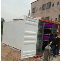 China Smart Grow Hydroponic Vertical Farming System Shipping Container Farm Greenhouse for sale