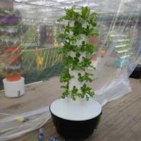 China Vertical NFT Hydroponic Tower For Greenhouse Growing System Stable Structure for sale