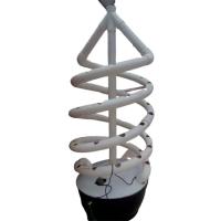 China Soilless Culture Biological Control Double Helix Hydroponic Tube For Indoor for sale