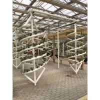 China Soilless Culture Biological Control Double Helix Hydroponic Tube For Indoor for sale