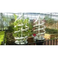 China Soilless Culture Biological Control Double Helix Hydroponic Tube For Indoor for sale