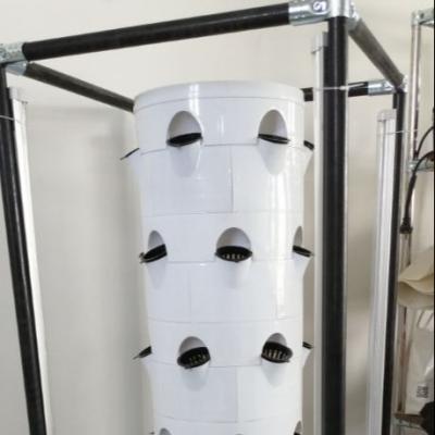 China Vertical Hydroponic Cultivation System For Vegetables And Strawberries With Shelf for sale