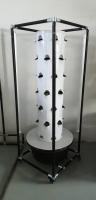China Vertical Hydroponic Cultivation System For Vegetables And Strawberries With Shelf for sale
