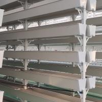 China Strawberry Vertical Farming System For Fruits White Food Grade Planting Pvc for sale