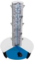 China 6p10 Hydroponics System Vertical Garden Tower indoor vegetable Garden towergarden aeroponics system for sale