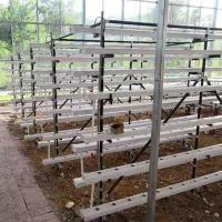 China commercial NFT hydroponic growing system greenhouse NFT hydroponic channel for sale