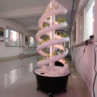 China Double Helix Hydroponic Indoor Garden Vertical Hydroponics Growing System for sale