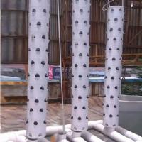China Indoor Hydroponic tower Systems Home Vertical Garden Tower with Led Light Vertical Tower for sale