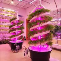 China Vertical Spiral Plant Grow Hydroponic Tower Cultivation garden aeroponics System for sale