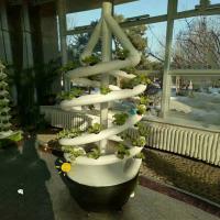 China Family Vertical Spiral Plant Grow Hydroponic Tower Indoor Vegetable Aerosol Cultivation for sale
