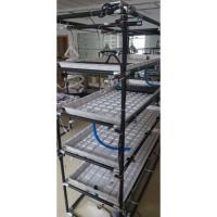 China Vertical Seedling Systems Commercial Ebb/Flow System Agricultural Greenhouses for sale