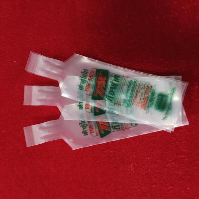 China High Temperature Food Grade Egg Tofu Package Bag Custom Transparent Printed for sale