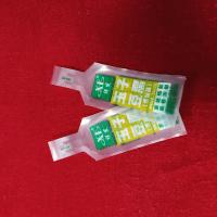 China 50g 100g Single Serve Transparent PE Egg Tofu Packaging Tube Pouch for sale