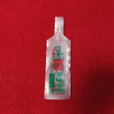 China Special Shaped Transparent Composite Egg Tofu Tube 115g 150g Heat Sealable Custom Print for sale